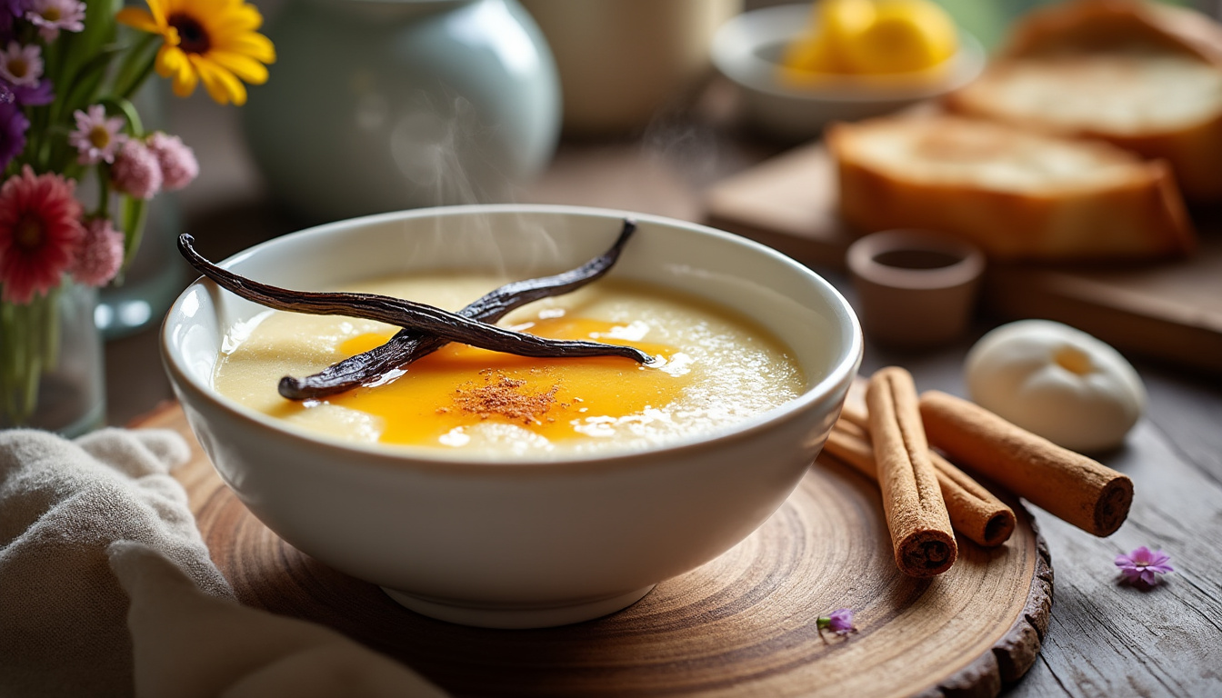 Semoule au lait et vanille : la recette facile pour un dessert ...