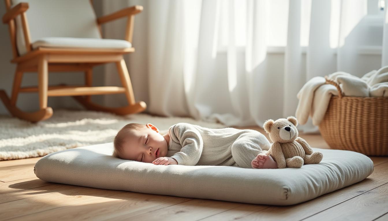Lit au sol bébé : pourquoi l’adopter et comment l’installer sereinement ...